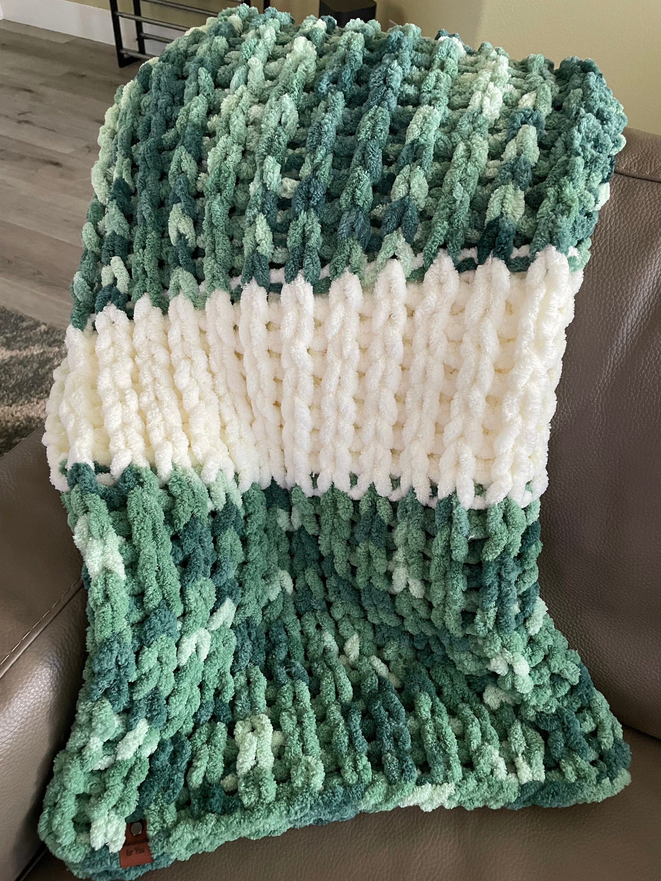Loop Yarn Baby Blanket - Etsy