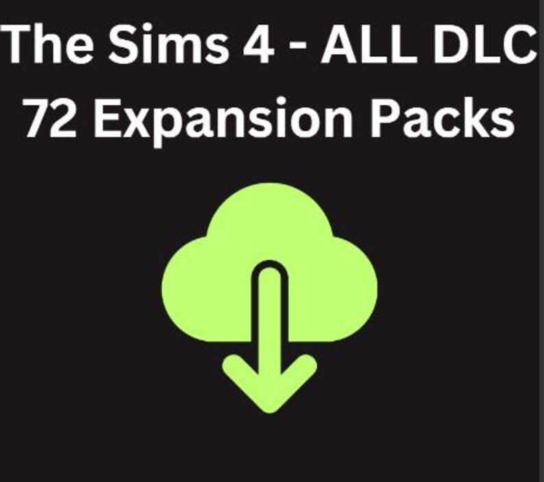 The Sims 4 Complete Collection All DLC Expansions 72 PC - Etsy