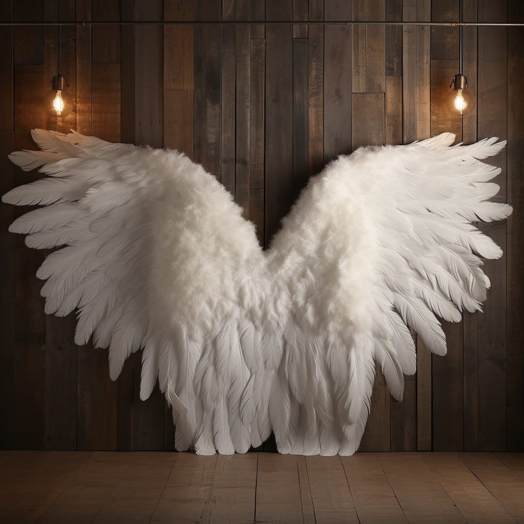 Beautiful Rustic Angel Wings for the Perfect Backdrop - Etsy