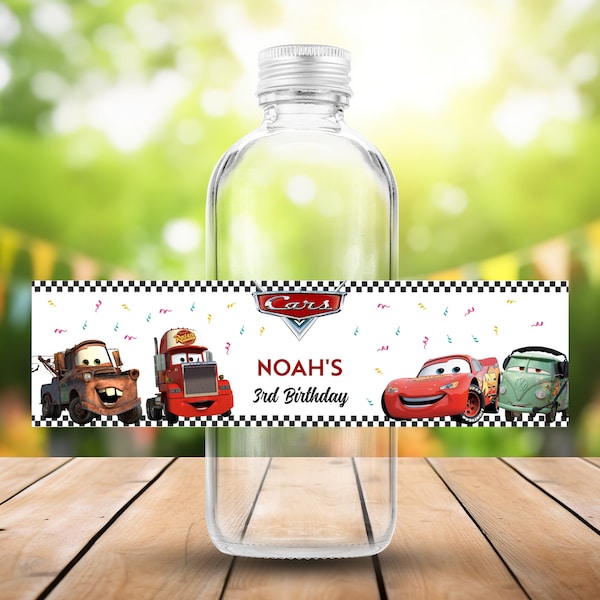Lightning Mcqueen Name Label - Etsy