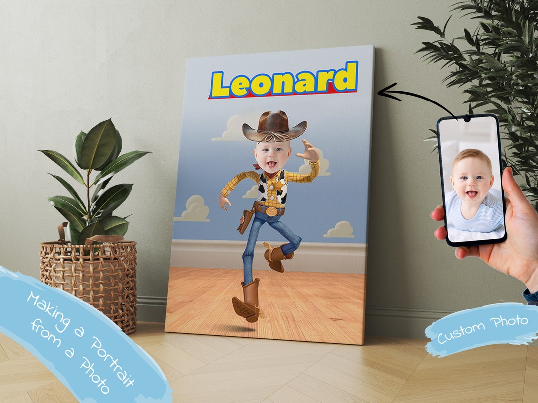 Custom Toy Story Portrait, Woody Portrait, Printable Portrait ...