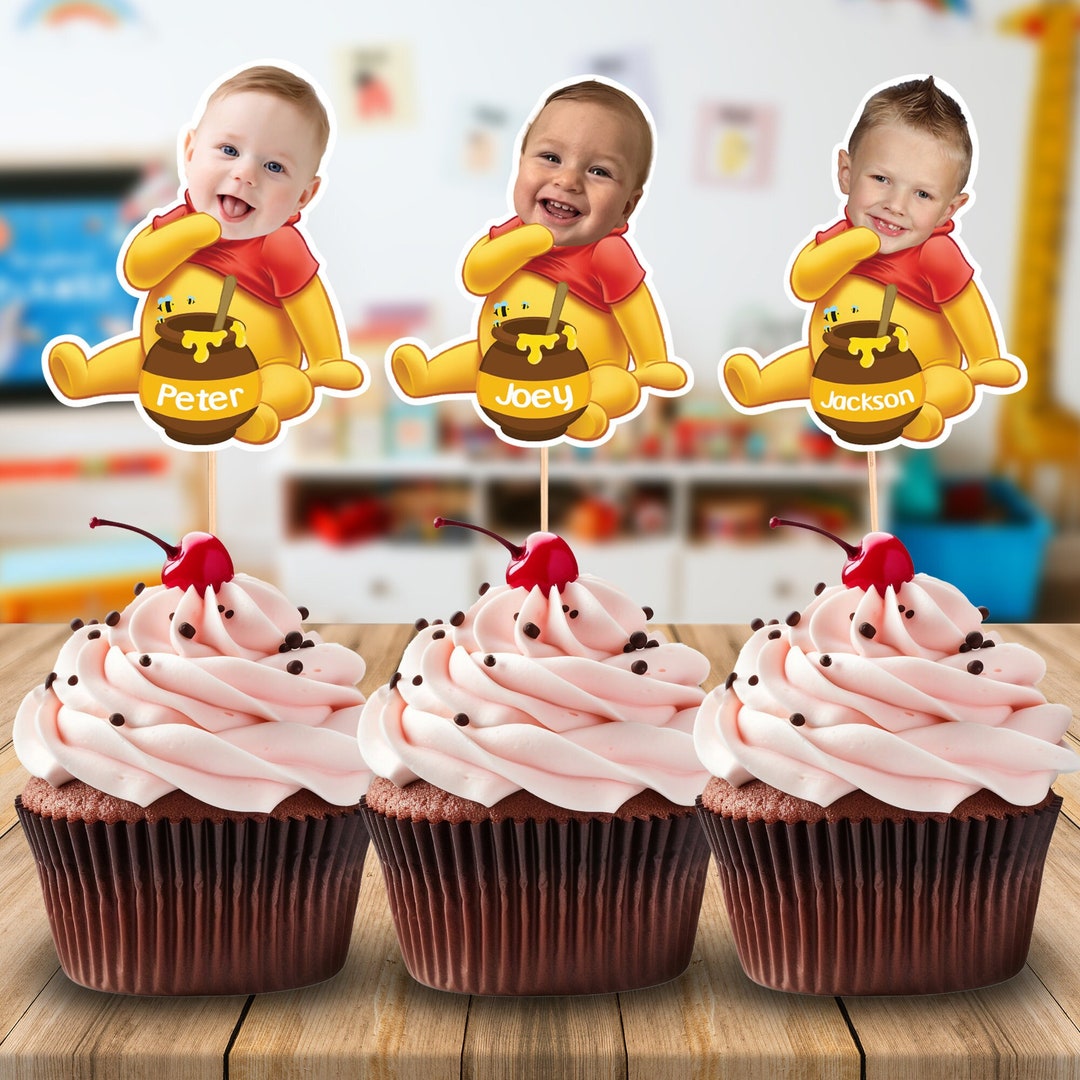 Custom Winnie the Pooh Cake Topper Winnie the Pooh Baby Shower ...