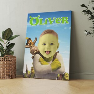 Custom Shrek Portrait, Fun Anime Portrait, Custom Digital Artwork ...