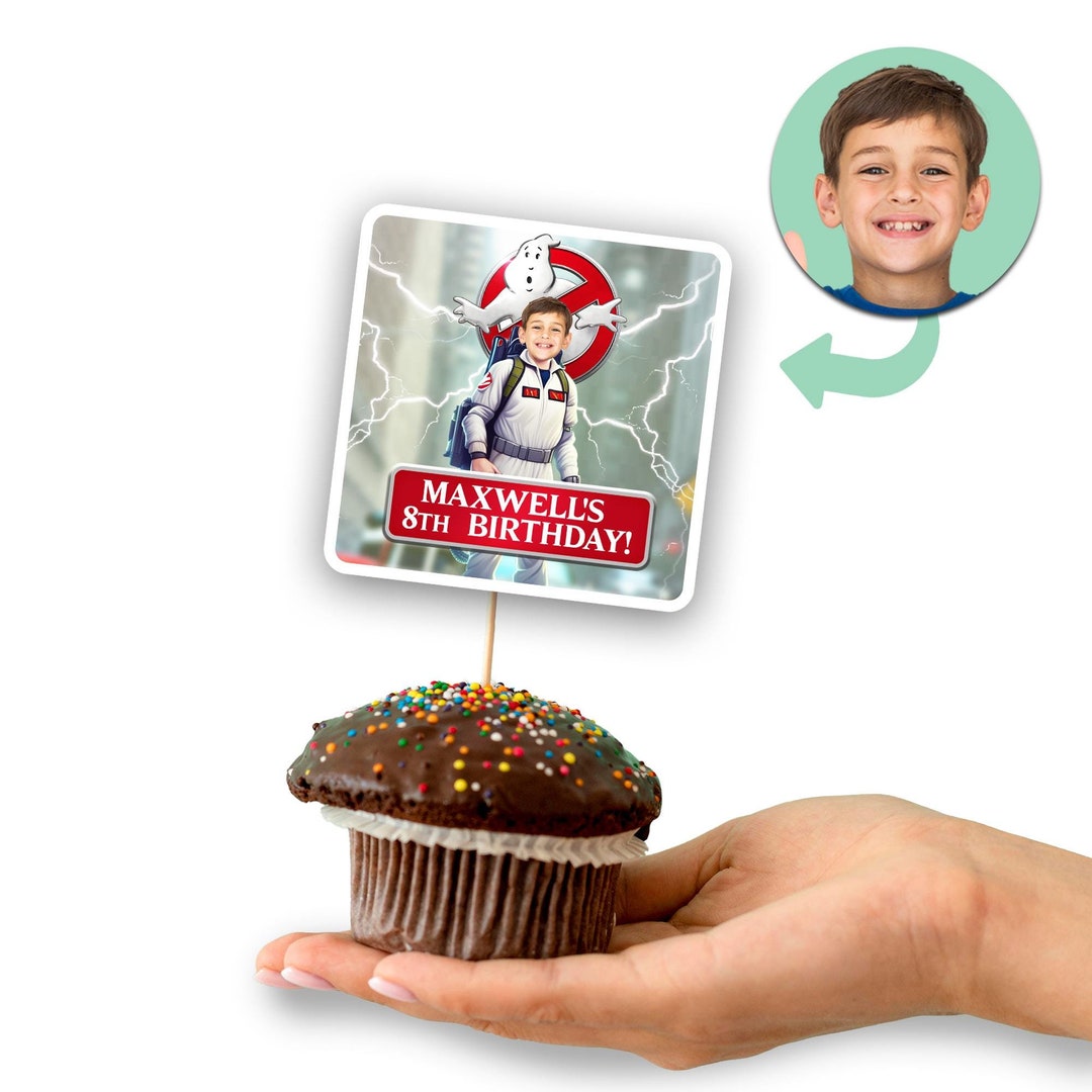 Ghostbusters Cake Topper & Centerpiece Digital Download Printable ...