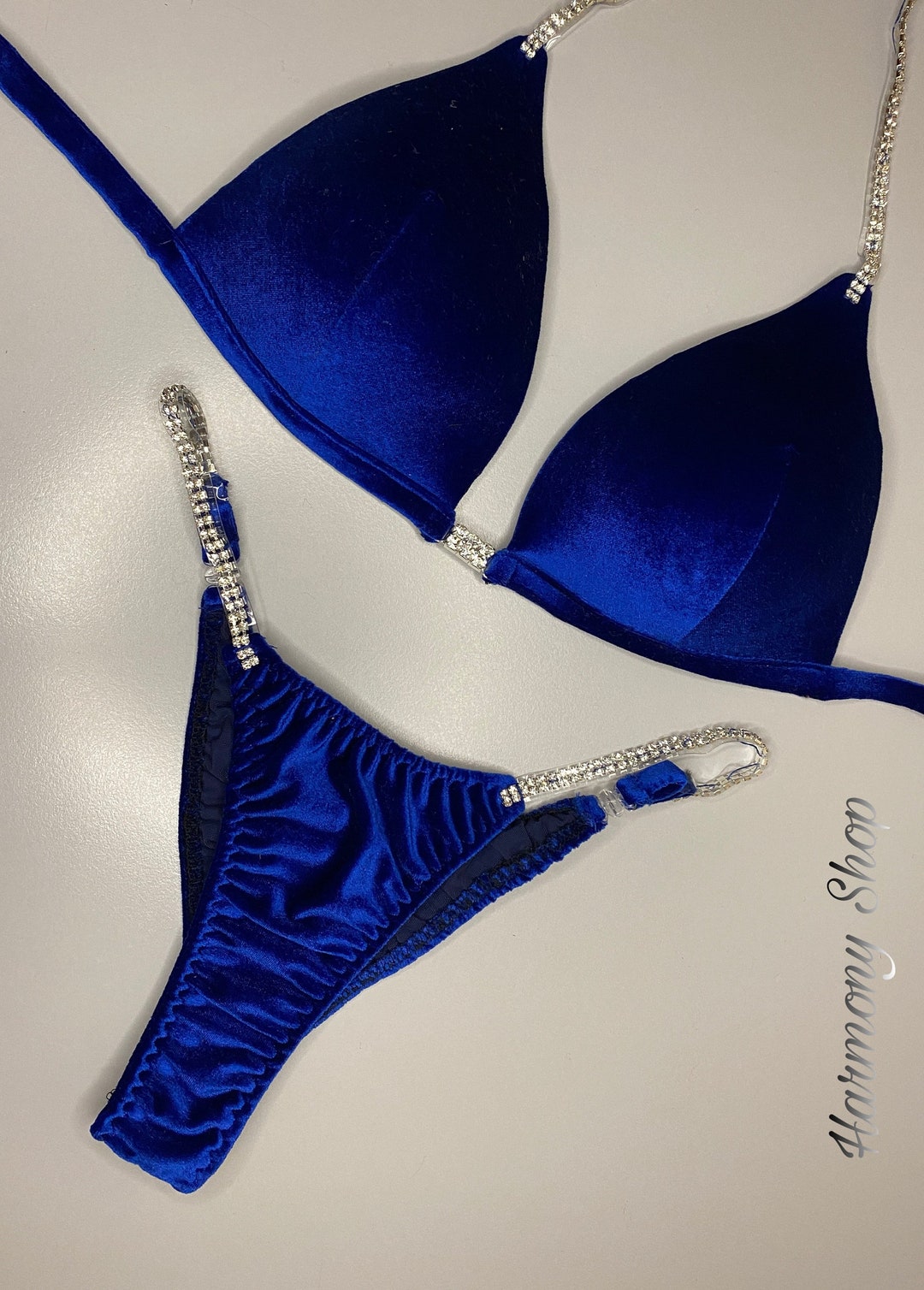 Sapphire Blue Base Fitness Bikini, Figure Bikini, Bikini Suit ...