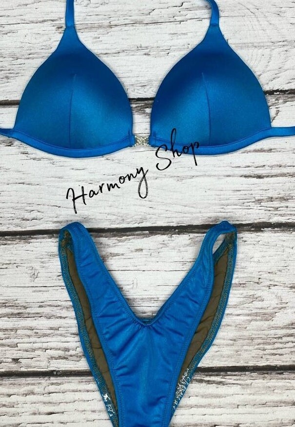 Blue Base Fitness Bikini, Figure Bikini, Bikini Suit, Competition ...
