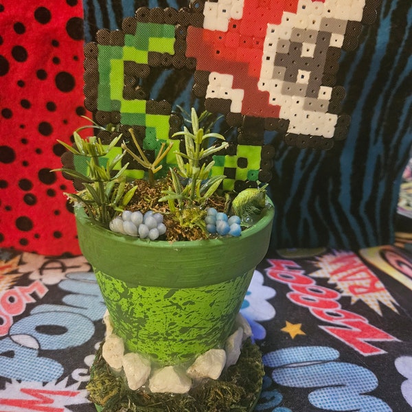 Realistic Super Mario Piranha Plant - Etsy