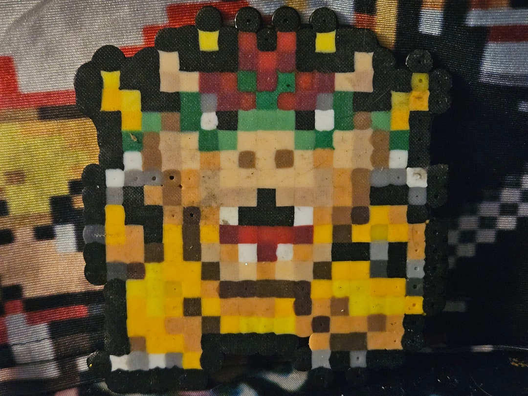 Super Mario 8bit Bowser Figure various Styles Available - Etsy