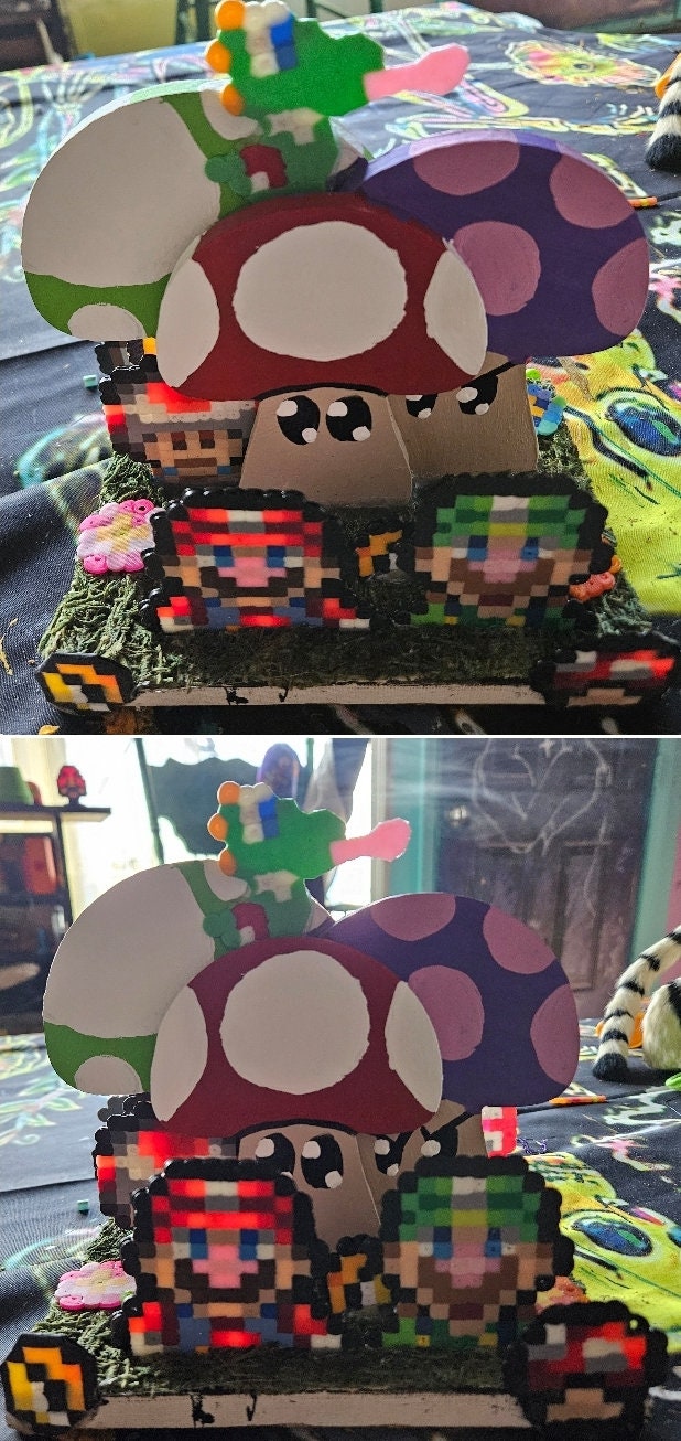 Super Mario Brothers Mario & Luigi Rescue Peach From Koopa Turtle and ...