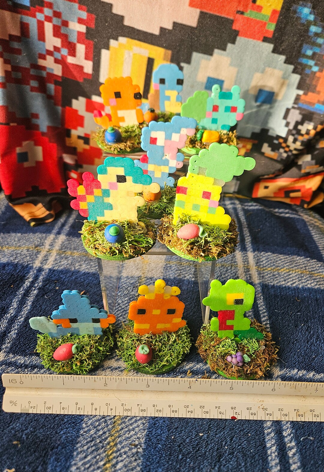 Starter Pokemon Standing Minifigure With Pokèberries Gen 1, 2, 3 Mini ...