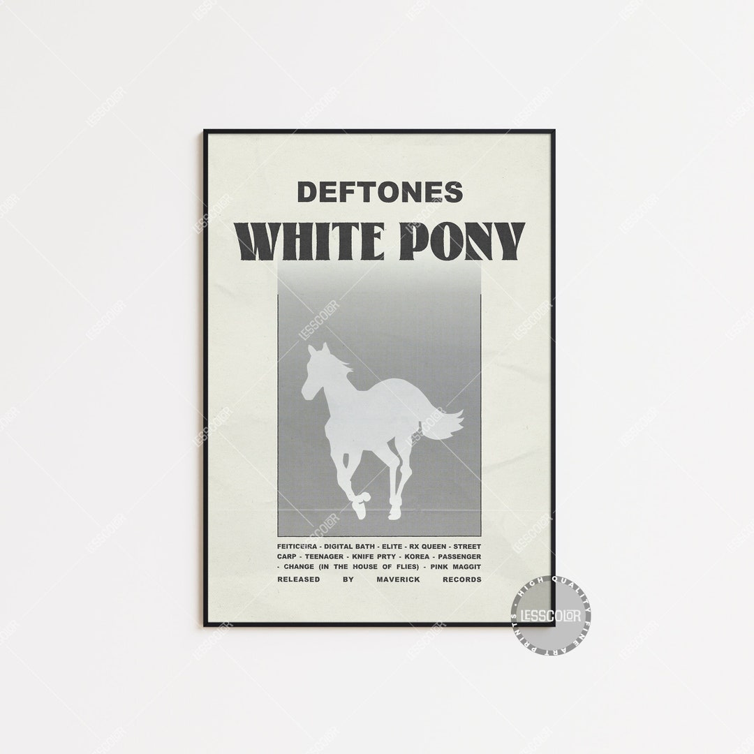 Deftones Posters / White Pony Poster, Album Cover Poster, Print Wall ...