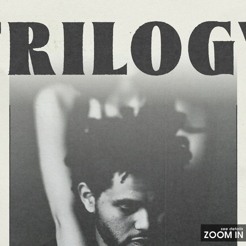 The Weeknd Posters / Trilogy Poster / the Weeknd, Trilogy, Album Cover ...