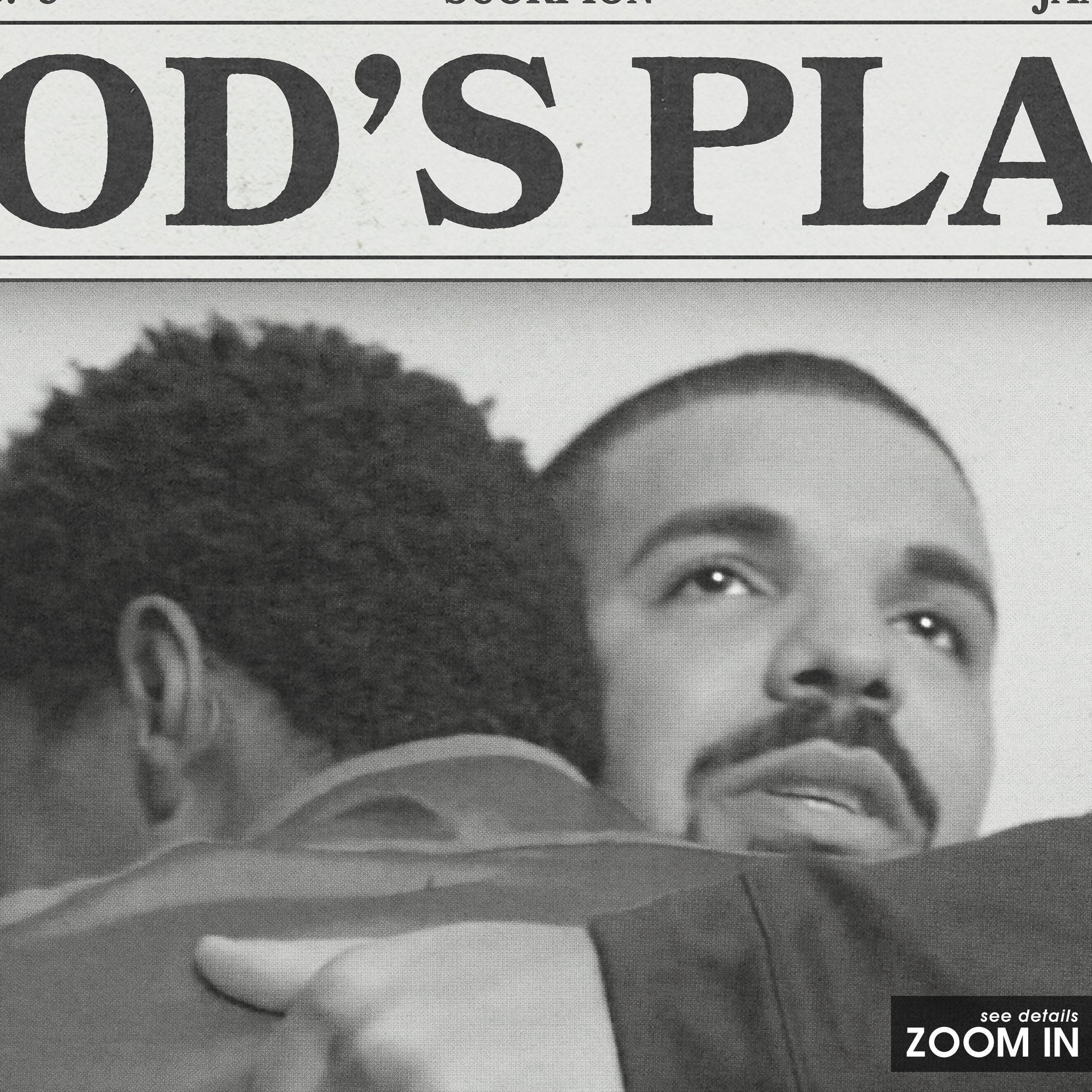 Drake Retro Newspaper Print, Gods Plan Poster, Gods Plan Lyric Print ...