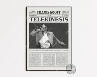 Travis Scott Utopia Poster - Etsy
