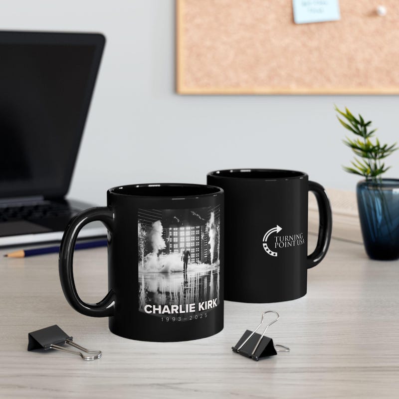 Charlie Kirk Coffee Mug - Etsy
