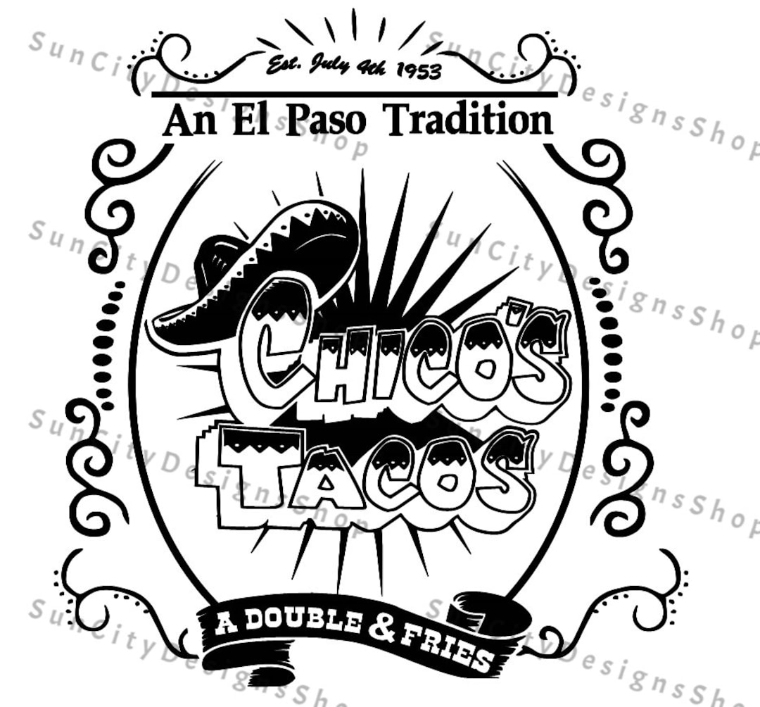 Chicos Tacos SVG/XDF - Etsy