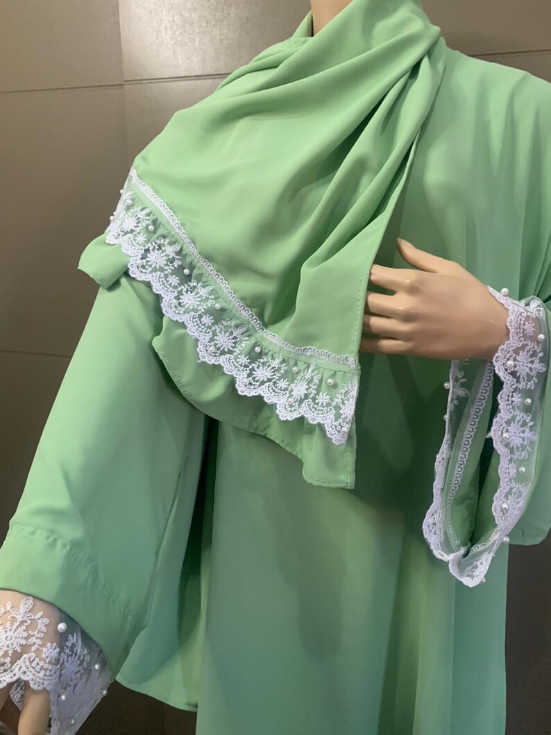 Prayer Dress Abaya Jilbab Maxi Dress Khimar Muslim Prayer Dress Modest ...