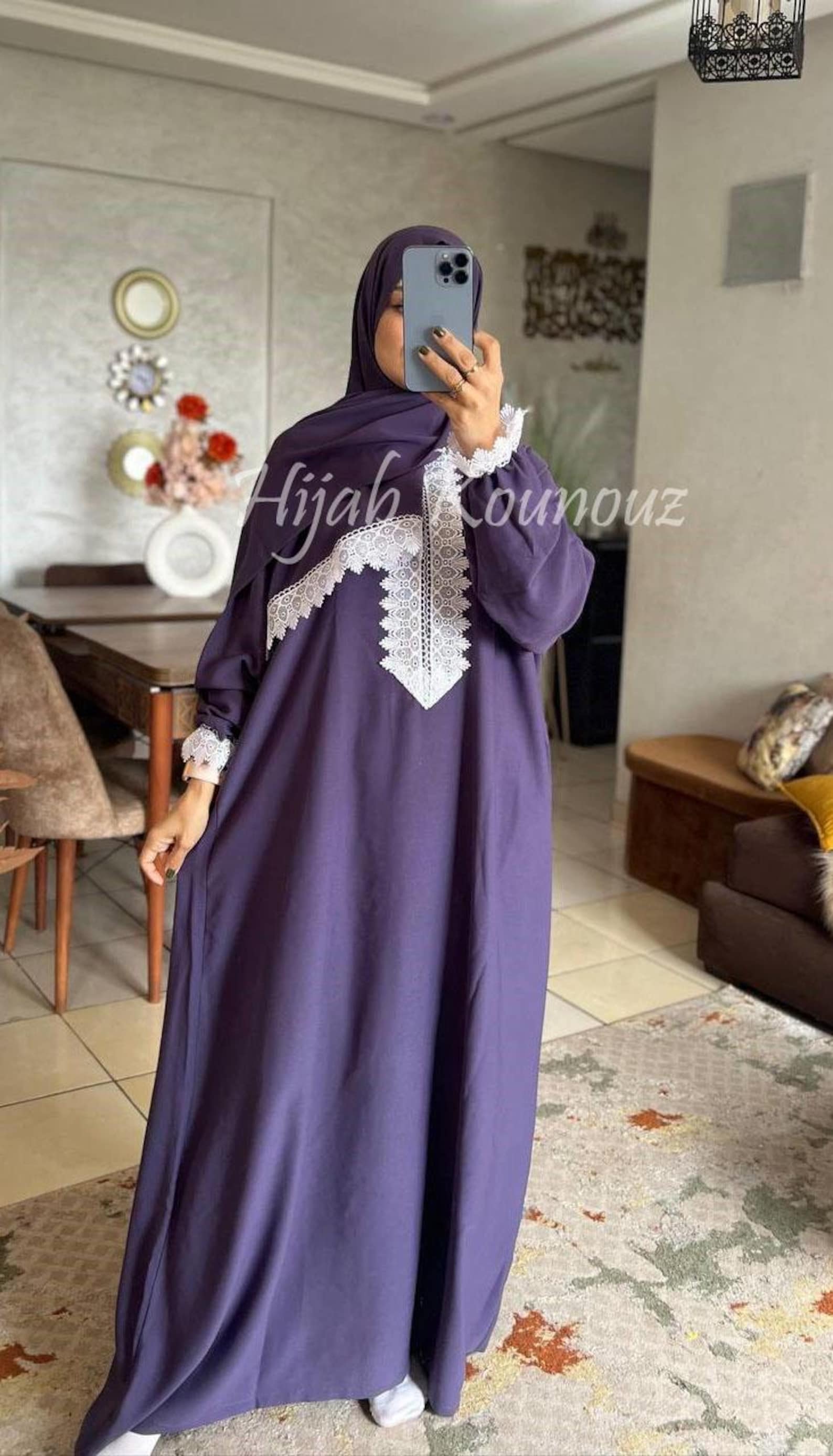 Women's Prayer Outfit for Muslim Women Modest and Comfortable Set With ...