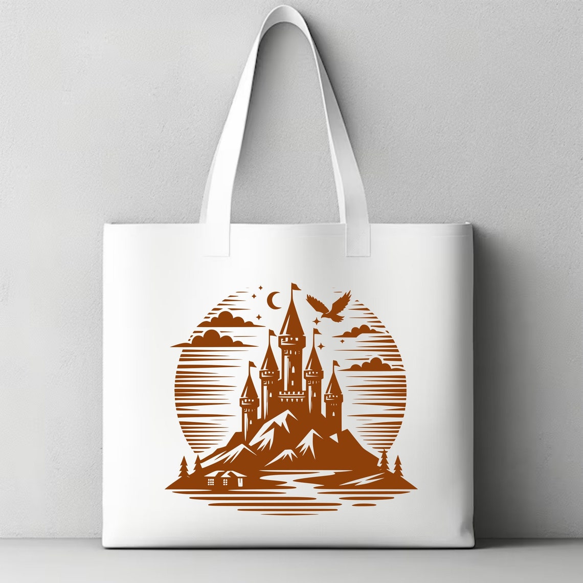 60 Castle Building SVG PNG PDF Vector Logo Clipart Bundle | Castle ...