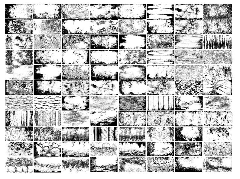 88 Grunge Texture SVG PNG Clipart Bundle, Vintage Grunge Texture ...