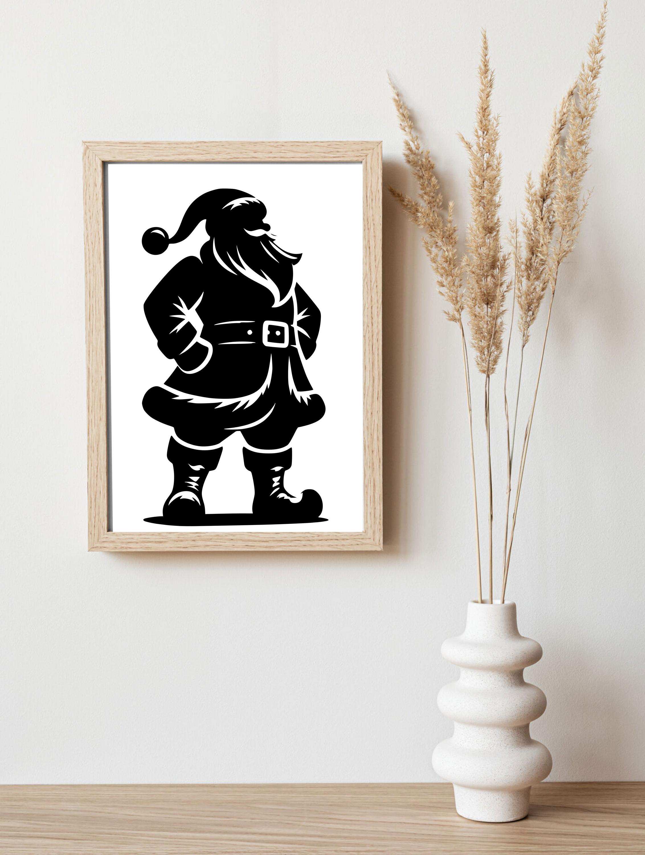 78 Santa Claus Face Vector Pack SVG PNG PDF Clipart Bundle Christmas ...