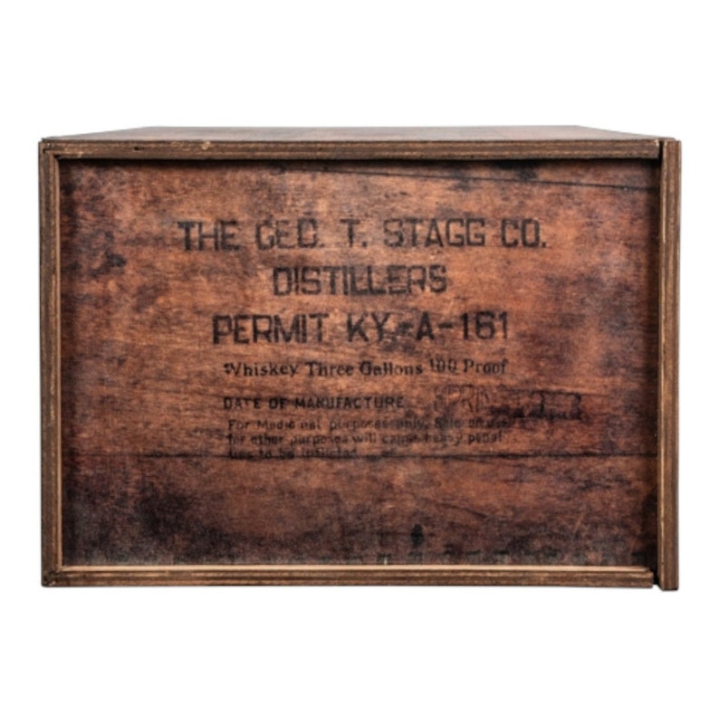 George T. Stagg Bourbon Souvenir Box - Etsy