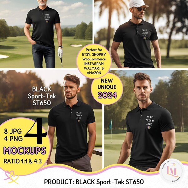 Polo Golf Mockup - Etsy