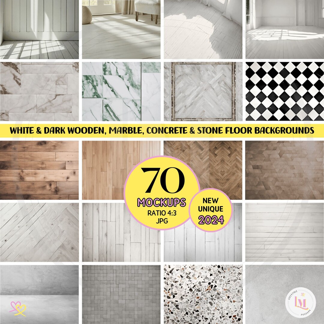 FLOOR BACKGROUND Bundle, Wood Backdrop, Aesthetic Backdrops, Digital ...
