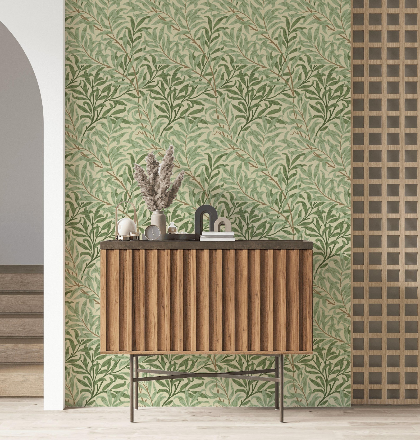 William Morris Willow Boughs Wallpaper | Timeless Nature Wall Mural for ...