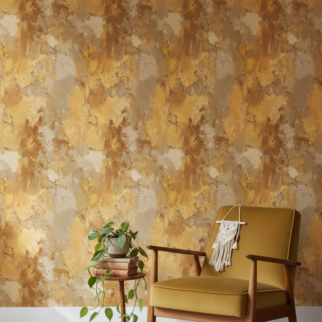 Rust Texture Wallpaper Peel and Stick Decorative Mural - Etsy
