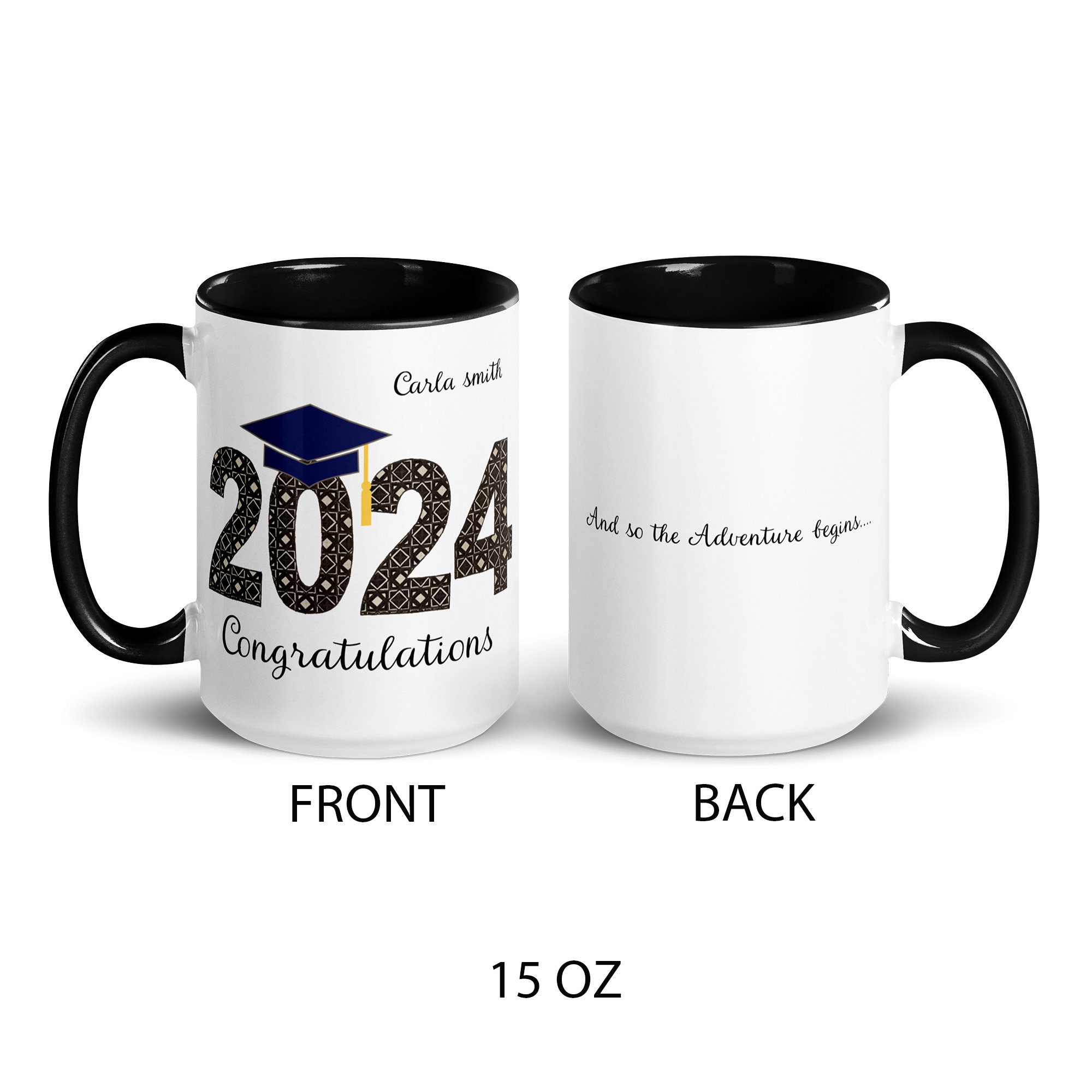 2024 Graduation Mug, Personalized 2024 Graduation Mug, Custom Gift ...