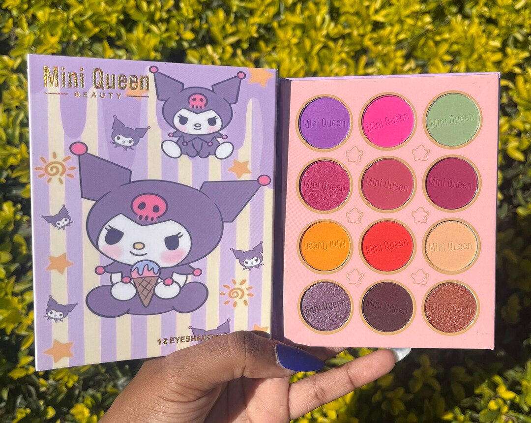 Kuromi 12 Color Eyeshadow Palette - Etsy