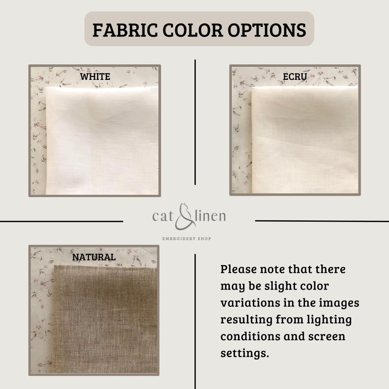 Embroidered Linen Handkerchief, Linen Hankerchief Personalized ...