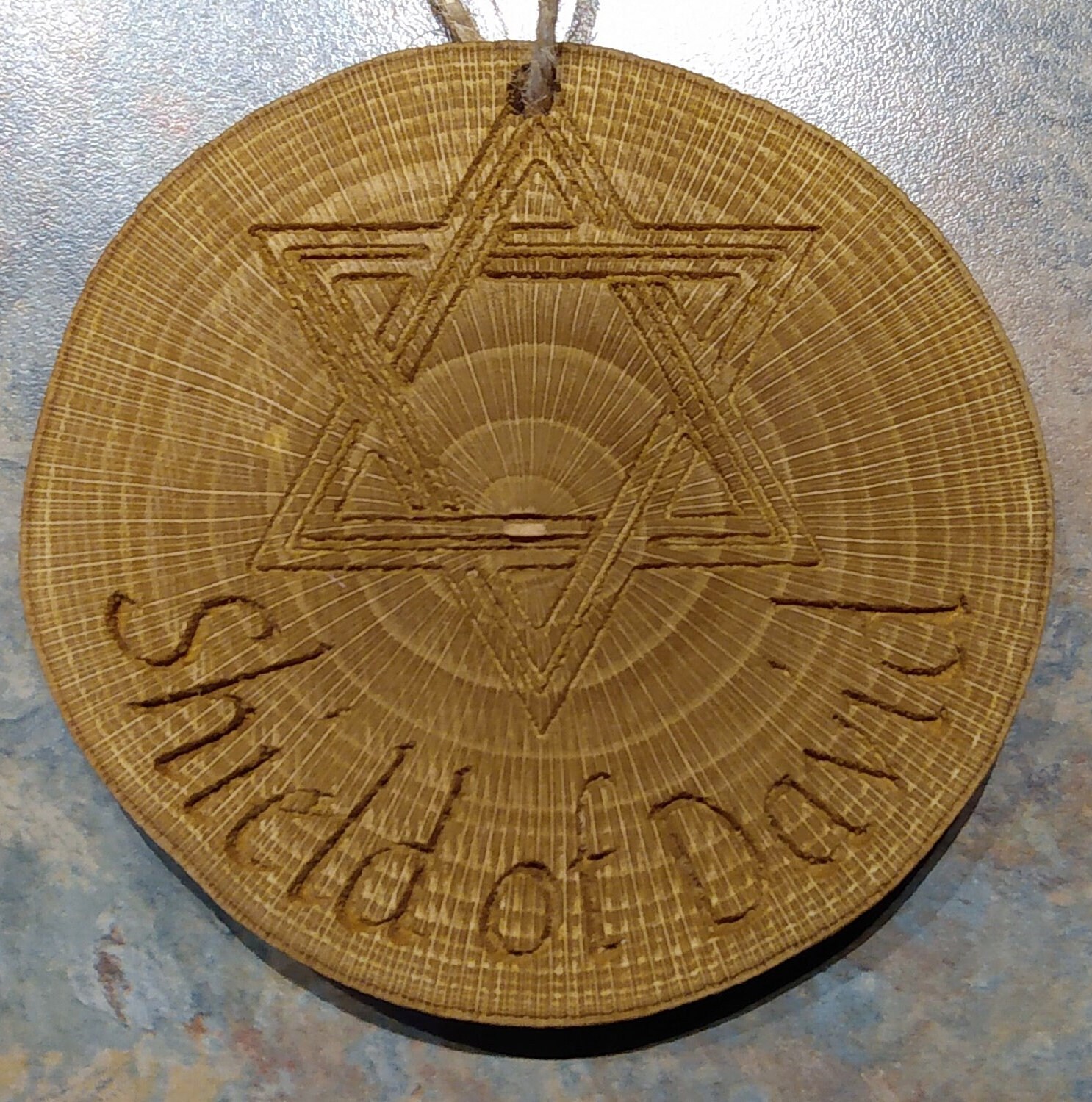 Shield of David Decorative Ornament - Etsy