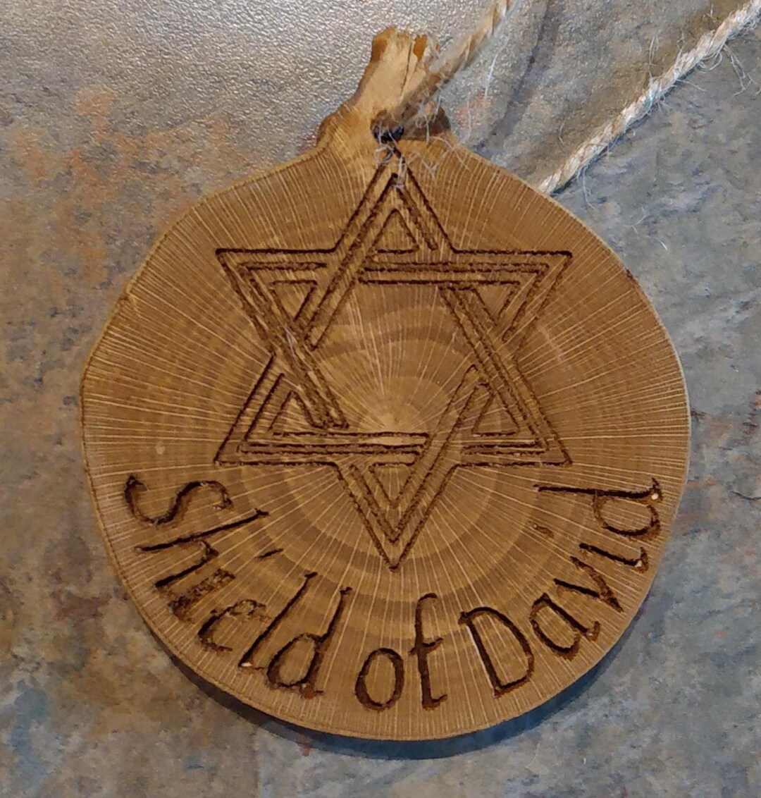 Shield of David Decorative Ornament - Etsy
