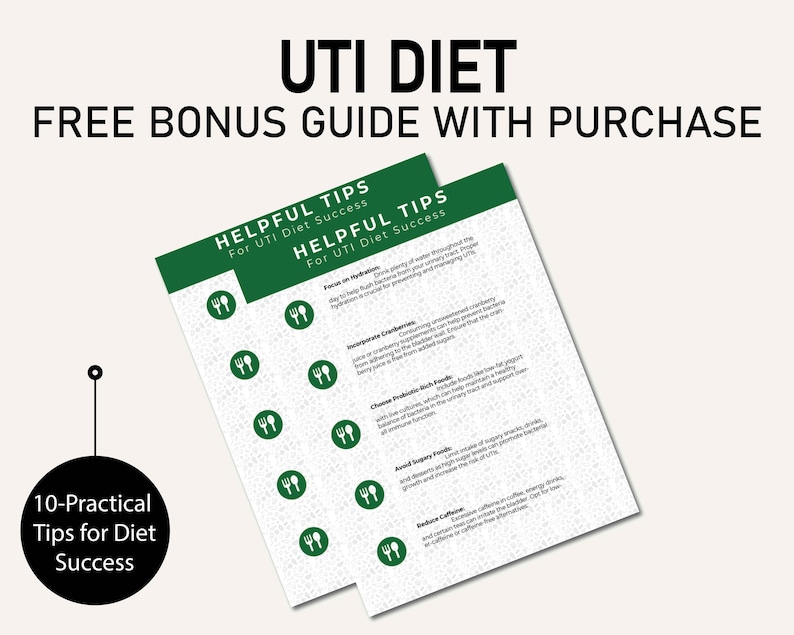 UTI Diet List, Helps With Prevention and Treatment, UTI Diet ...