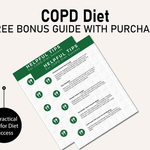 COPD Diet Food List, COPD Diet Plan PDF, Food Chart, Diet Sheet for ...