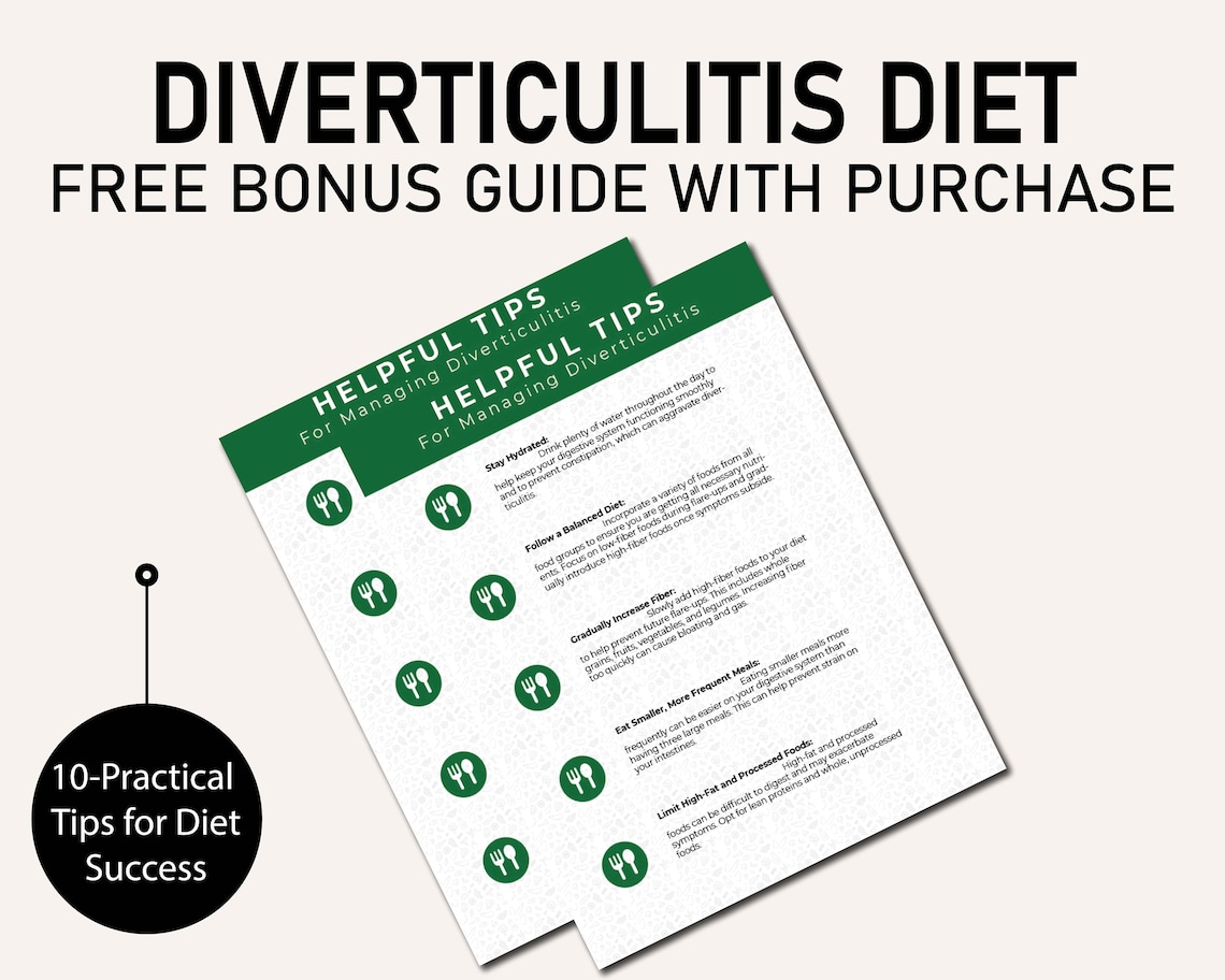 Diverticulitis Diet Plan, Diverticulitis Diet PDF, Diverticulitis Diet ...