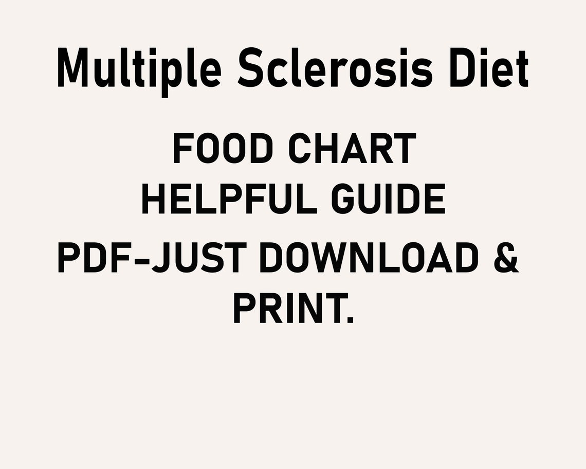 Multiple Sclerosis Diet Plan, MS Friendly Foods, Best Diet for MS, Ms ...