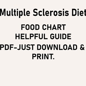 Multiple Sclerosis Diet Plan, MS Friendly Foods, Best Diet for MS, Ms ...