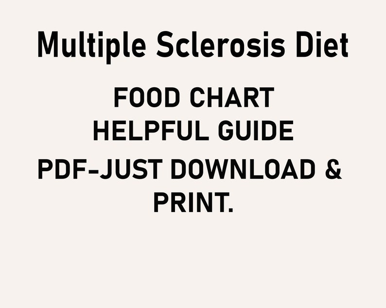 Multiple Sclerosis Diet Plan, MS Friendly Foods, Best Diet for MS, Ms ...