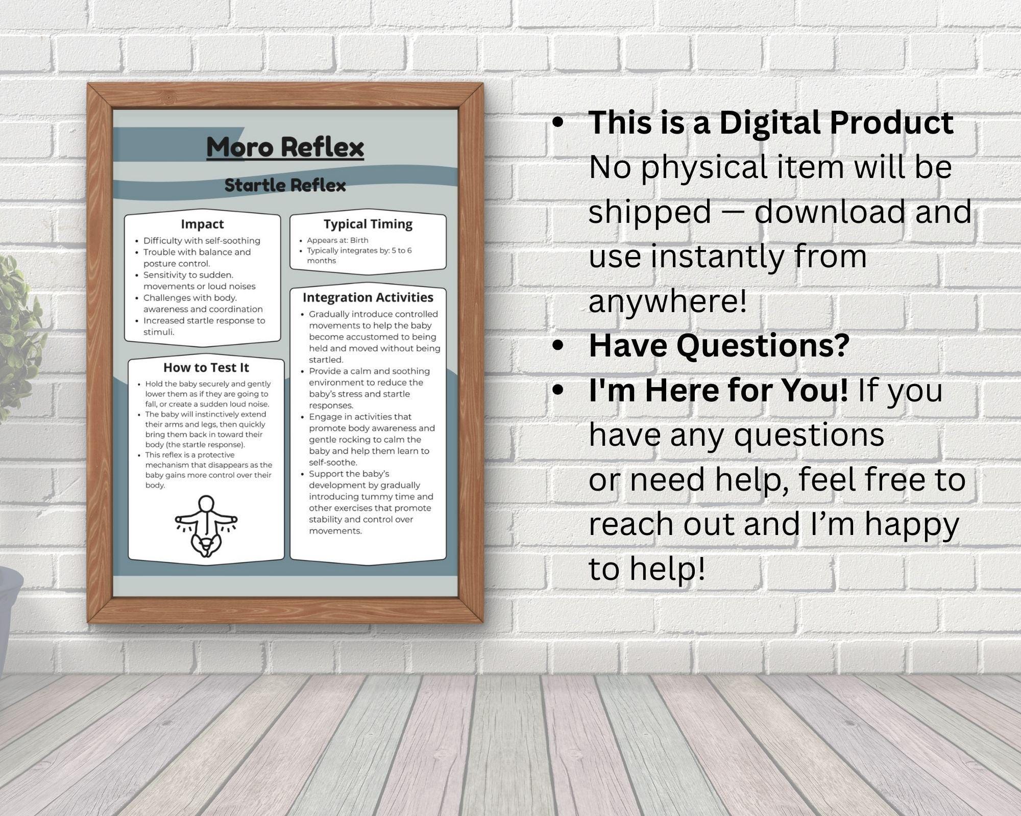 Retained Primitive Reflexes Guide: Integration Handouts, Primitive ...