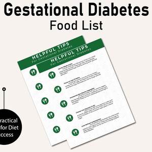 Gestational Diabetes Food List, Diabetes Meal Plan, Diabetic Food Chart ...