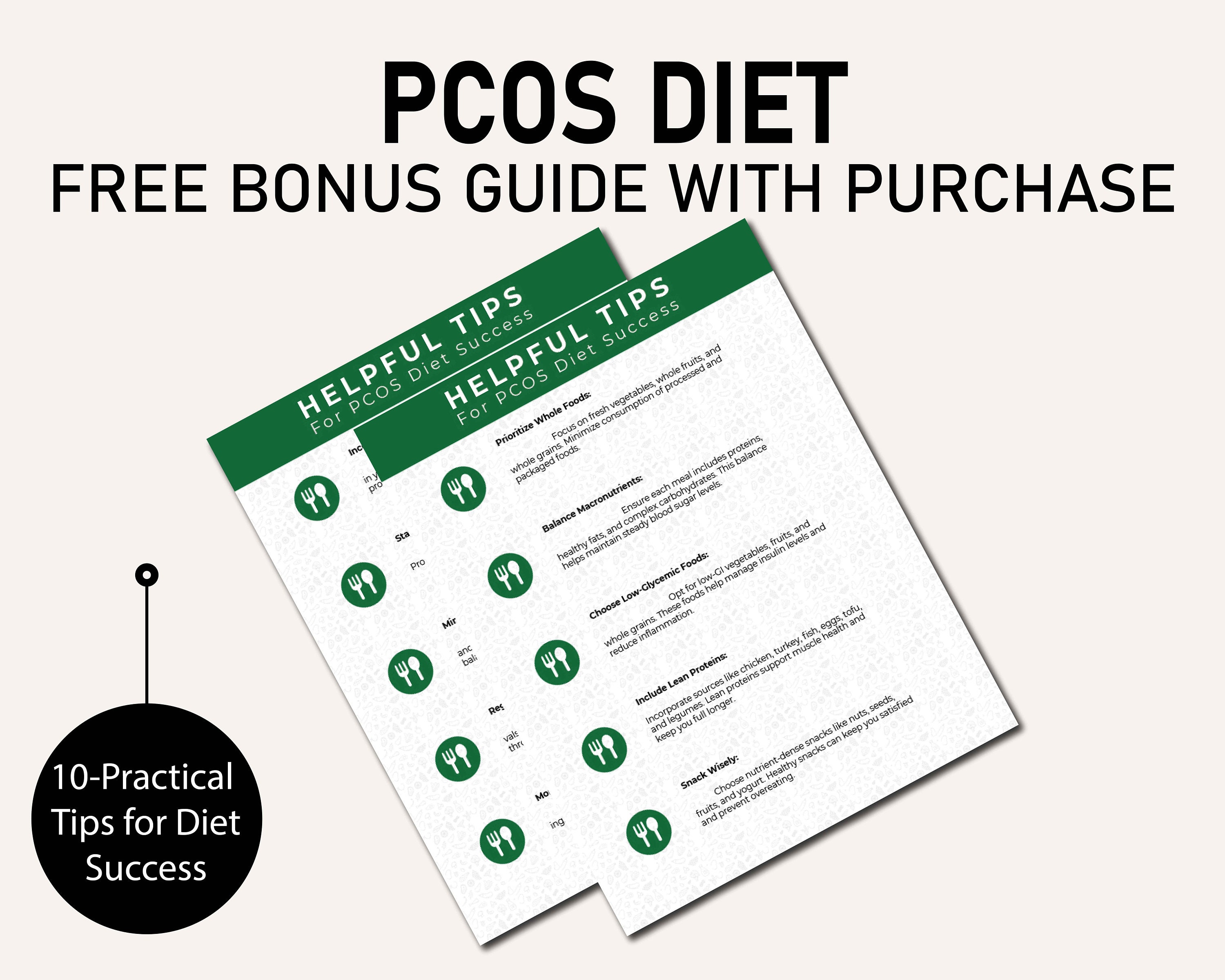 PCOS Diet Food List, PCOS Diet Plan, Help With Polycystic Ovary ...