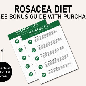 Rosacea Diet Plan PDF, Download This Food List to Help You Identify ...