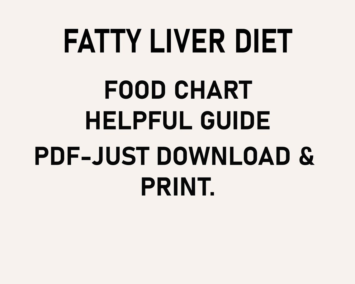Fatty Liver Diet List, Foods to Avoid for NASH, Anti Inflammatory NAFLD ...