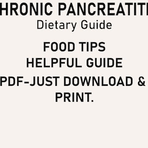 Pancreatitis Food Guide, Pancreatitis Food Chart, Anti Inflammatory Low ...