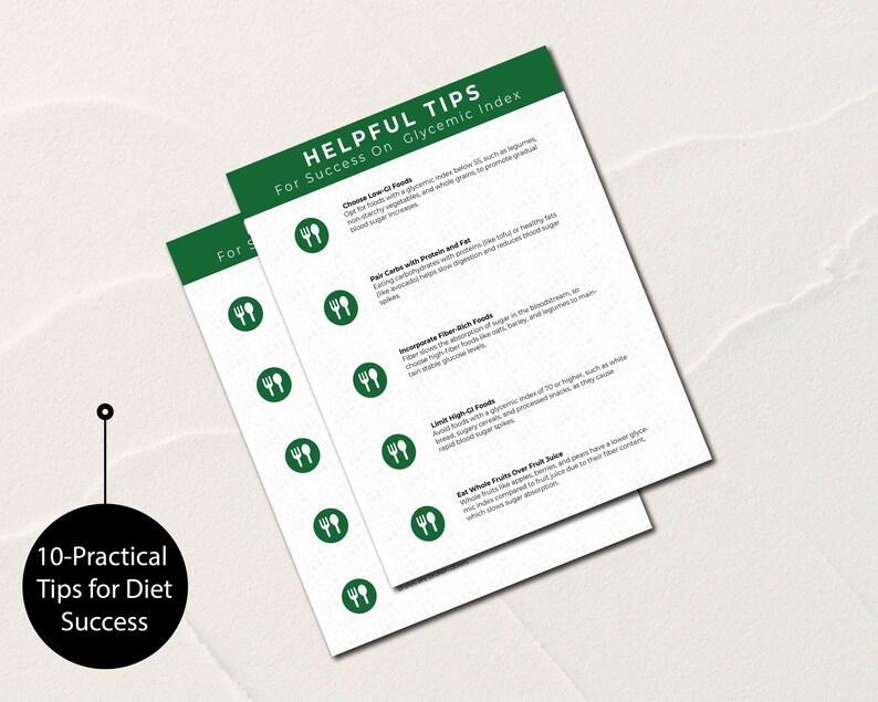 Glycemic Index Food Chart, GI Food List, Diabetic Food List, Instant ...
