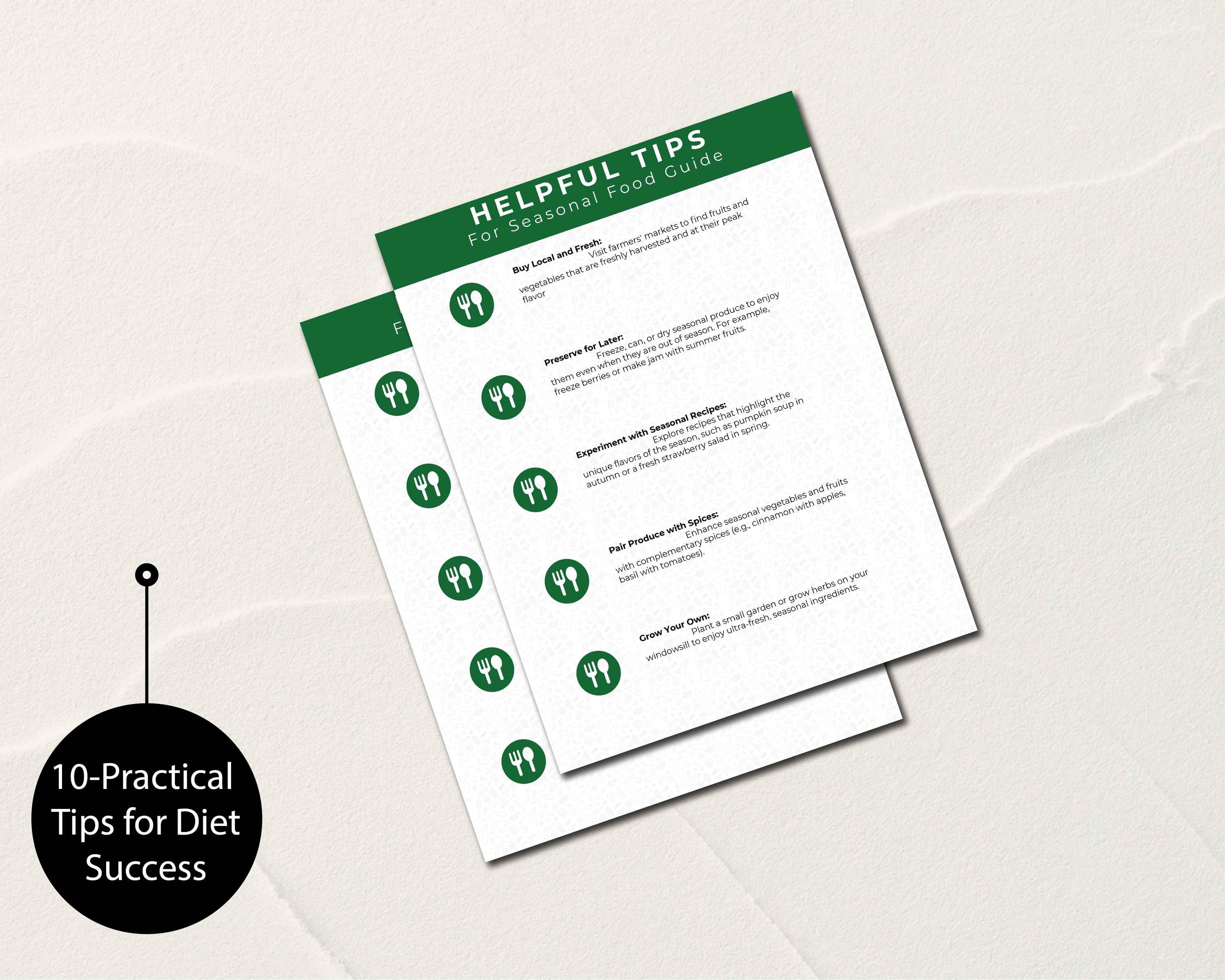 Seasonal Food Guide PRINTABLE, Teachers Kitchen Decor, Poster for Chefs ...