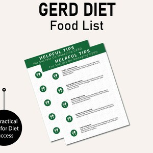 Acid Reflux Food List, Gerd Diet, Heartburn, Acid Reflux Food Chart for ...